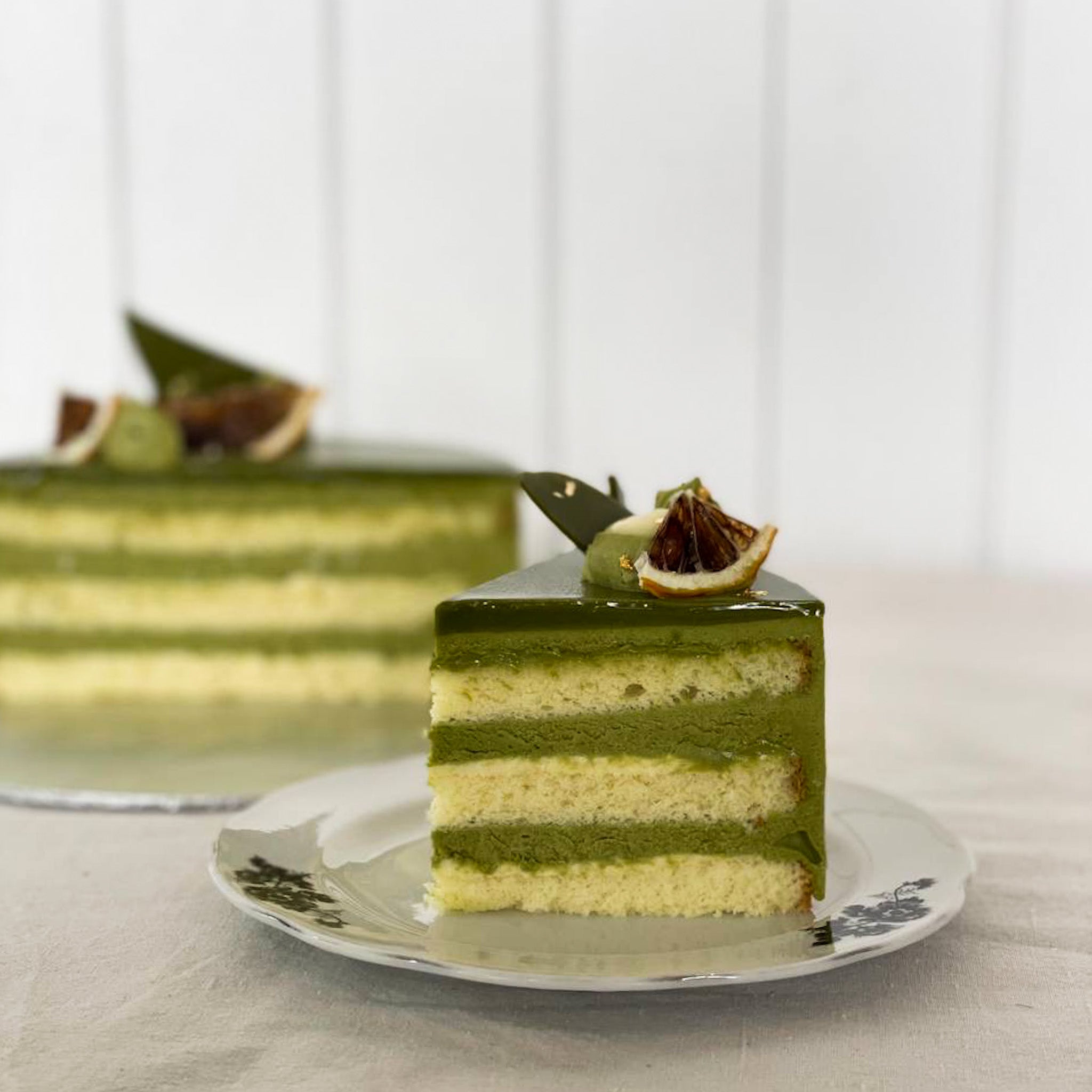 Hojicha Yuzu Cake – Bloomsbury Bakers