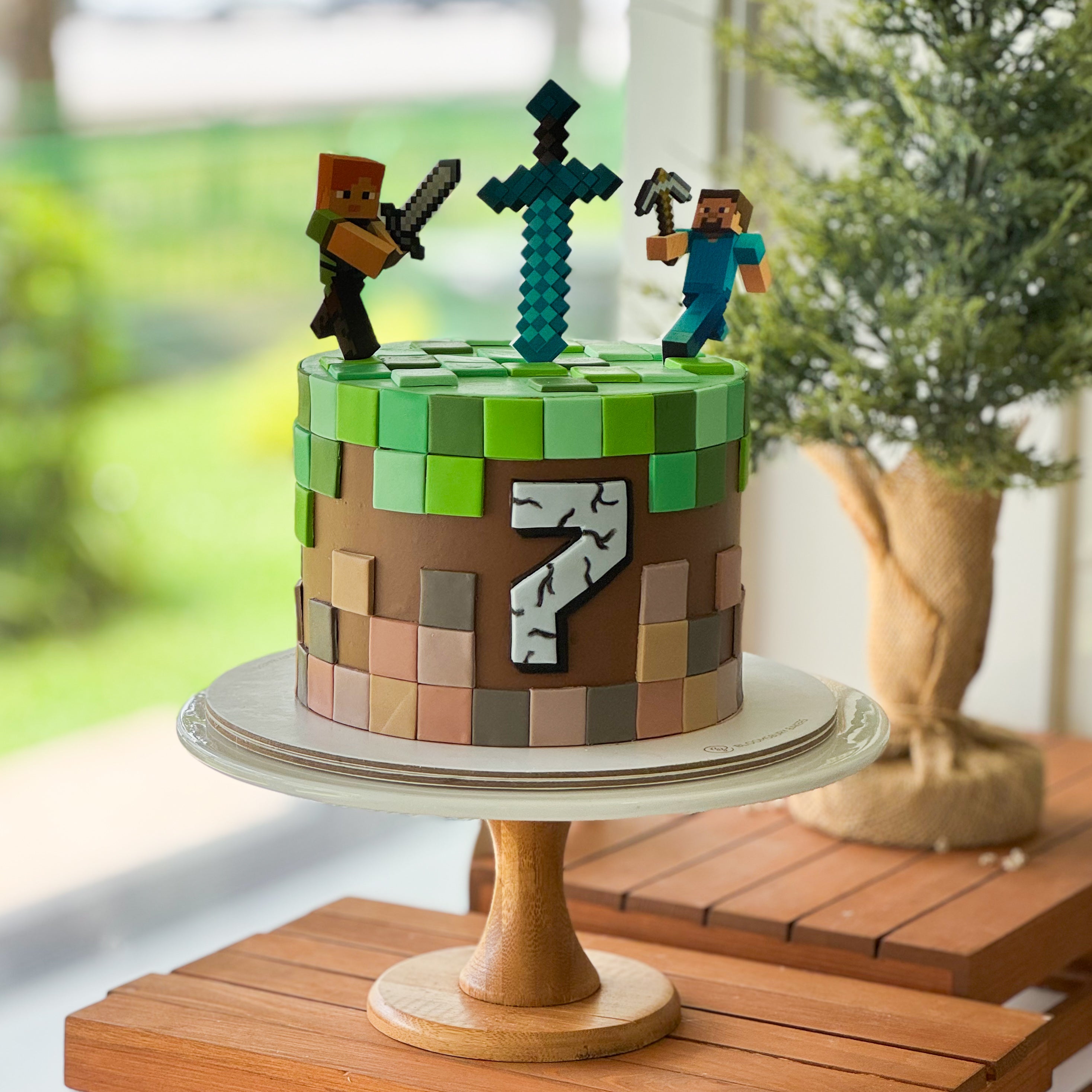 Minecraft Cake in Singapore – Bloomsbury Bakers