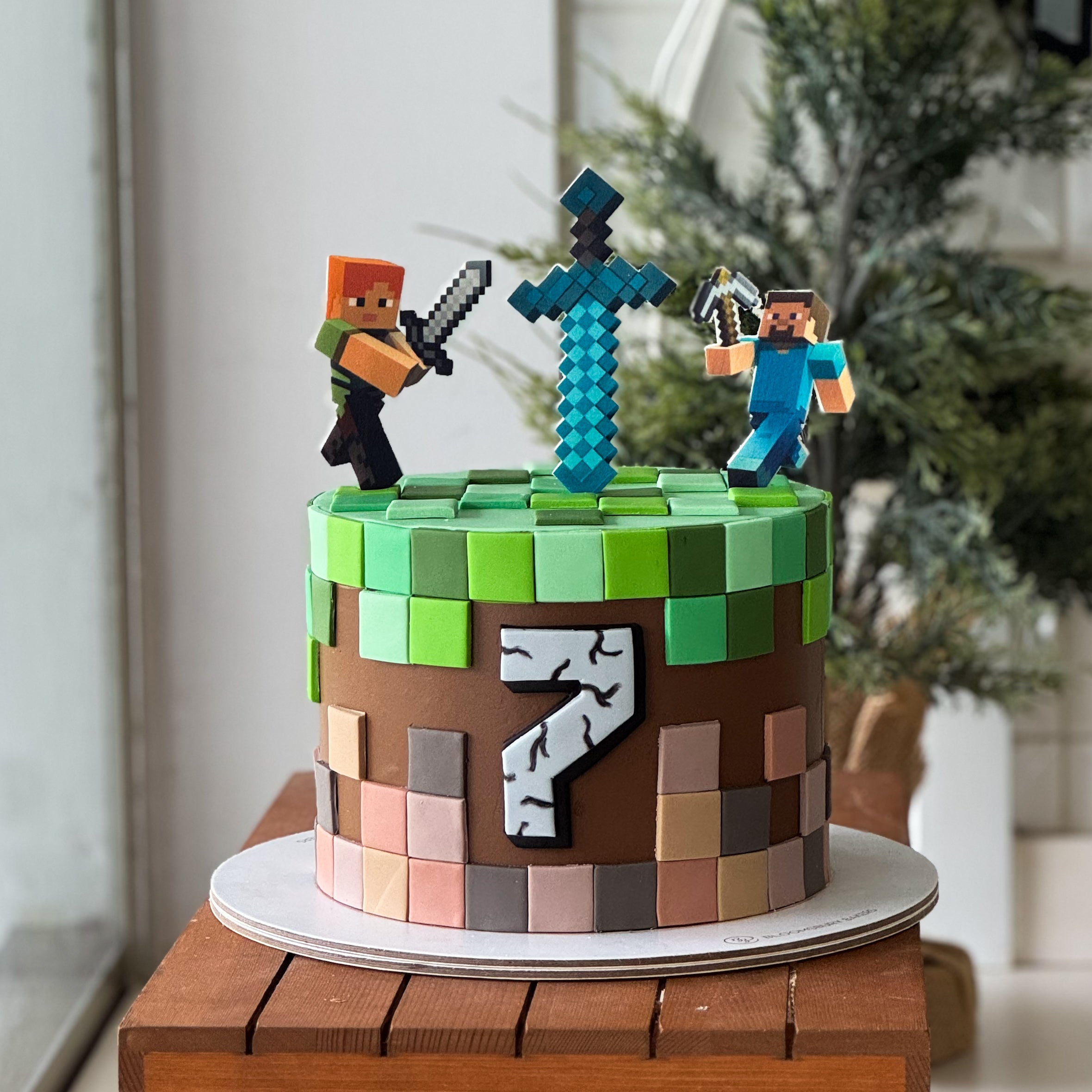 Minecraft Cake in Singapore – Bloomsbury Bakers
