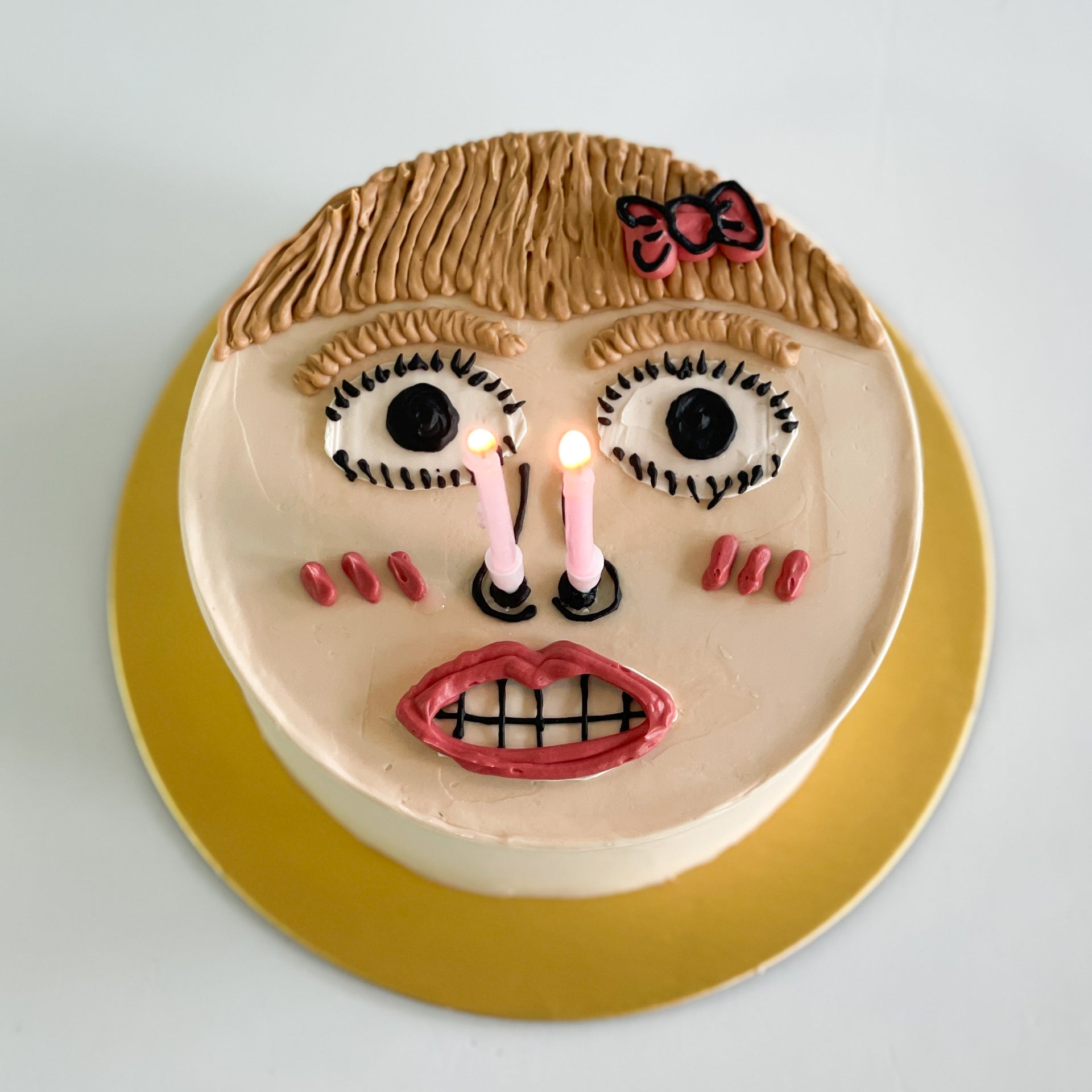 Ugly Face Cake – Bloomsbury Bakers