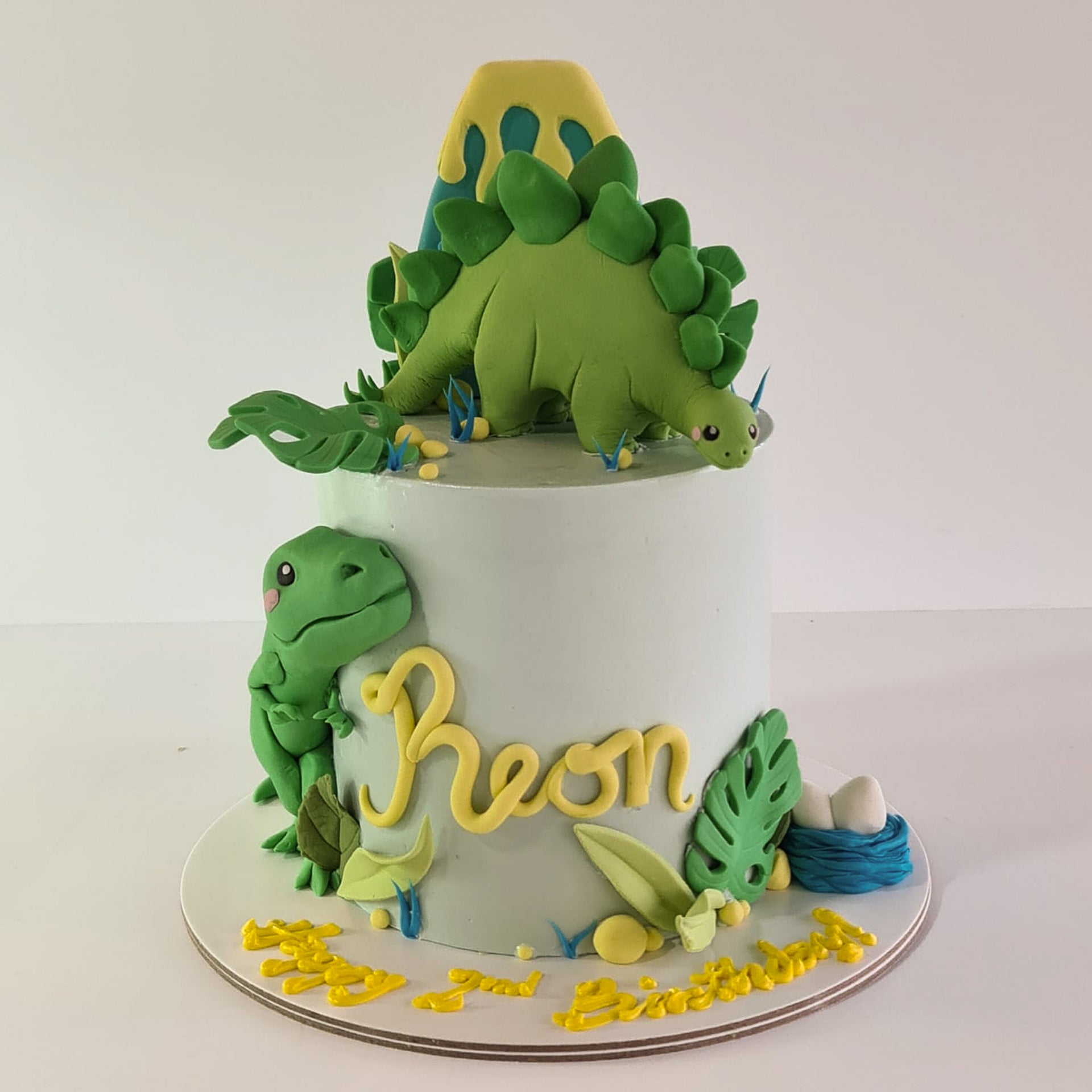 Dinosaur Volcano Cake – Bloomsbury Bakers
