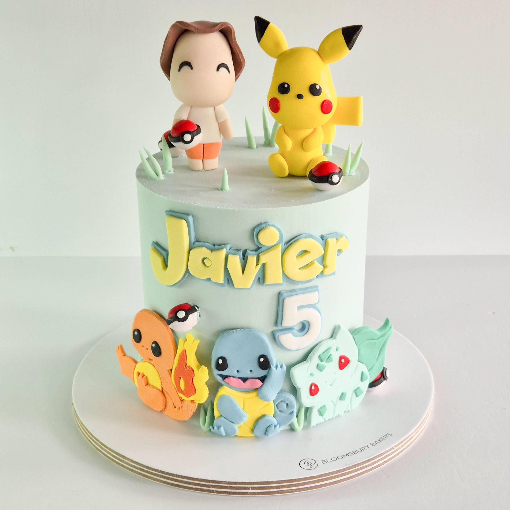 Cute Pastel Pokemon Cake – Bloomsbury Bakers