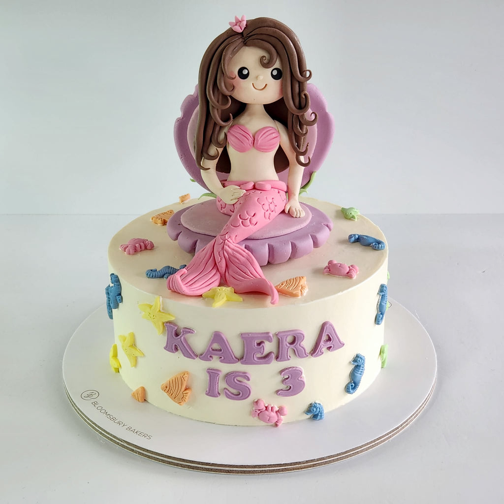 Colourful Mermaid Cake – Bloomsbury Bakers